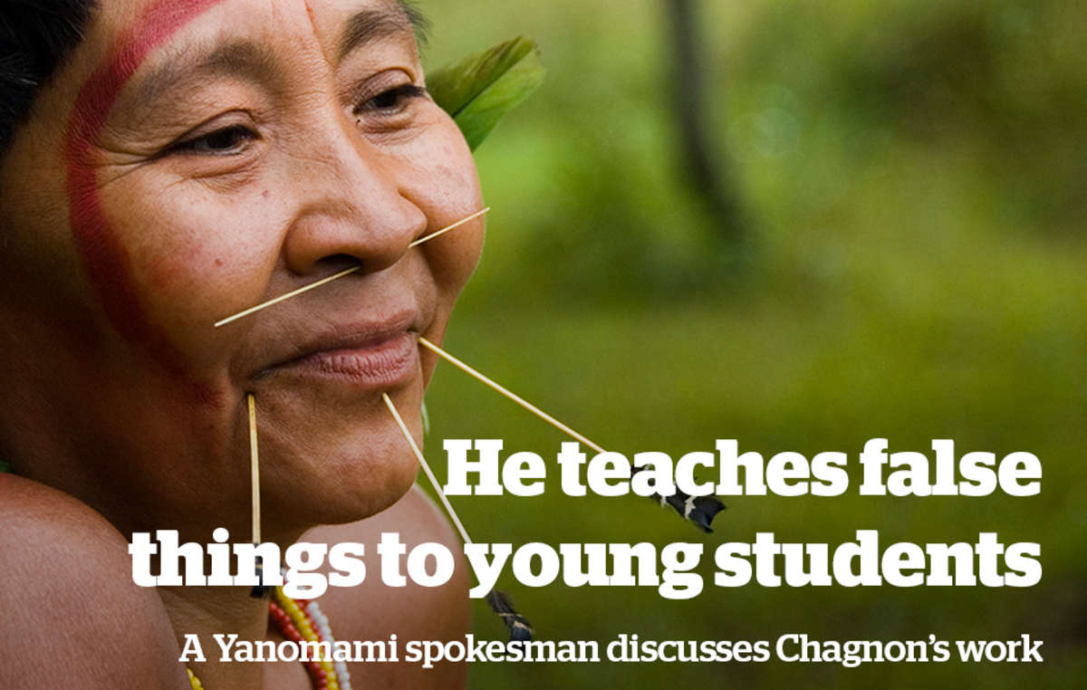 Statements by researchers about Chagnon's depiction of the Yanomami ...