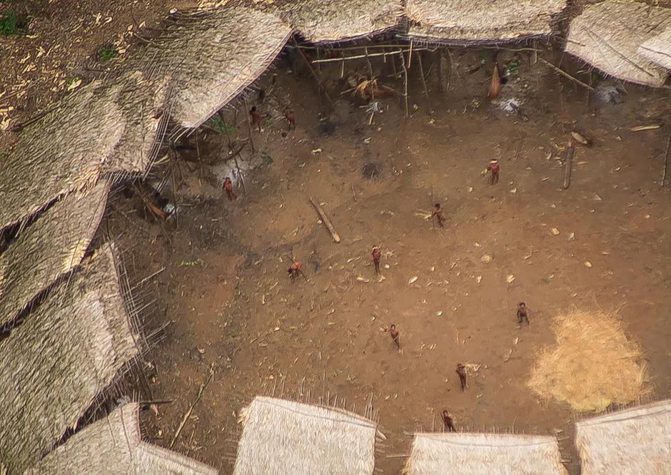 Incredible new photos of uncontacted Amazon tribe – that could be wiped out