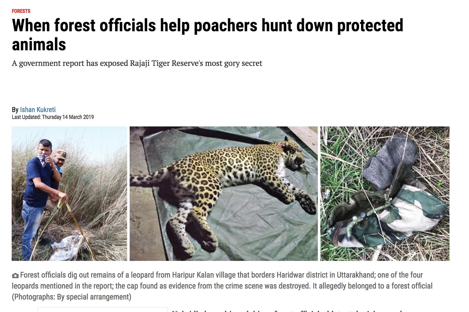 WWF-funded guards helped poachers, then tortured informant who tried to ...