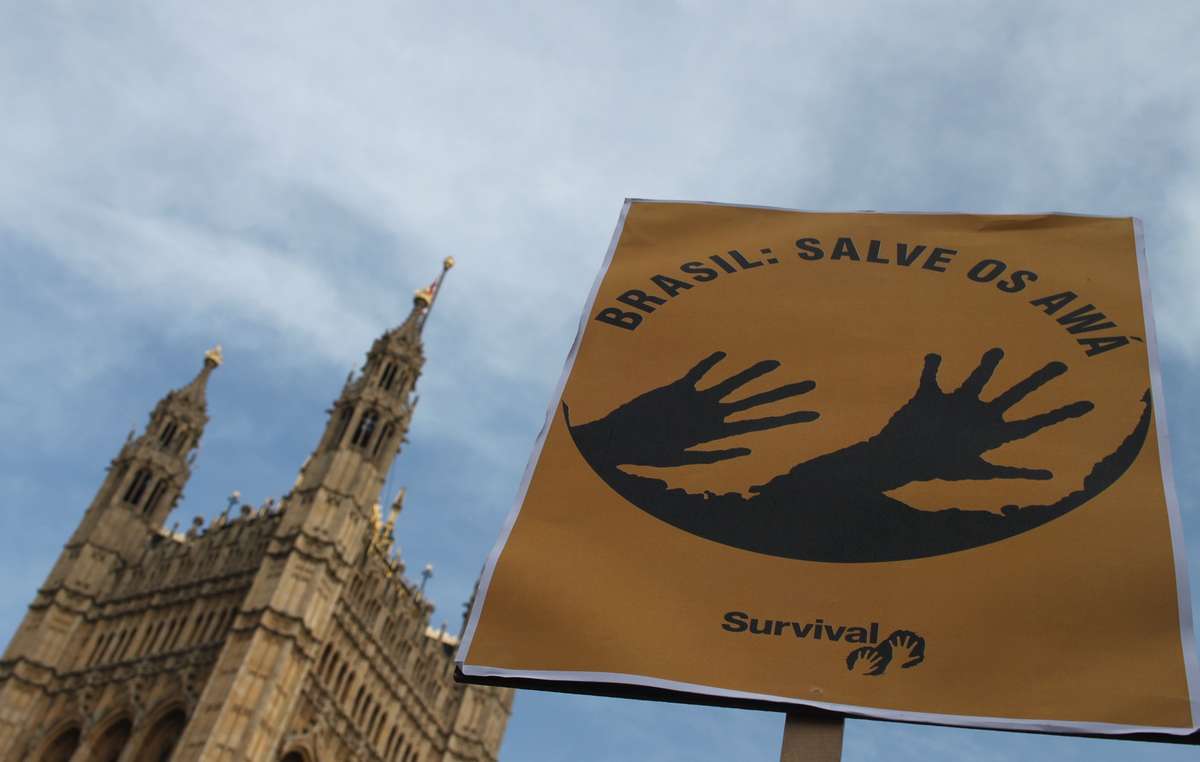 Indigenous rights highlighted at central London protest