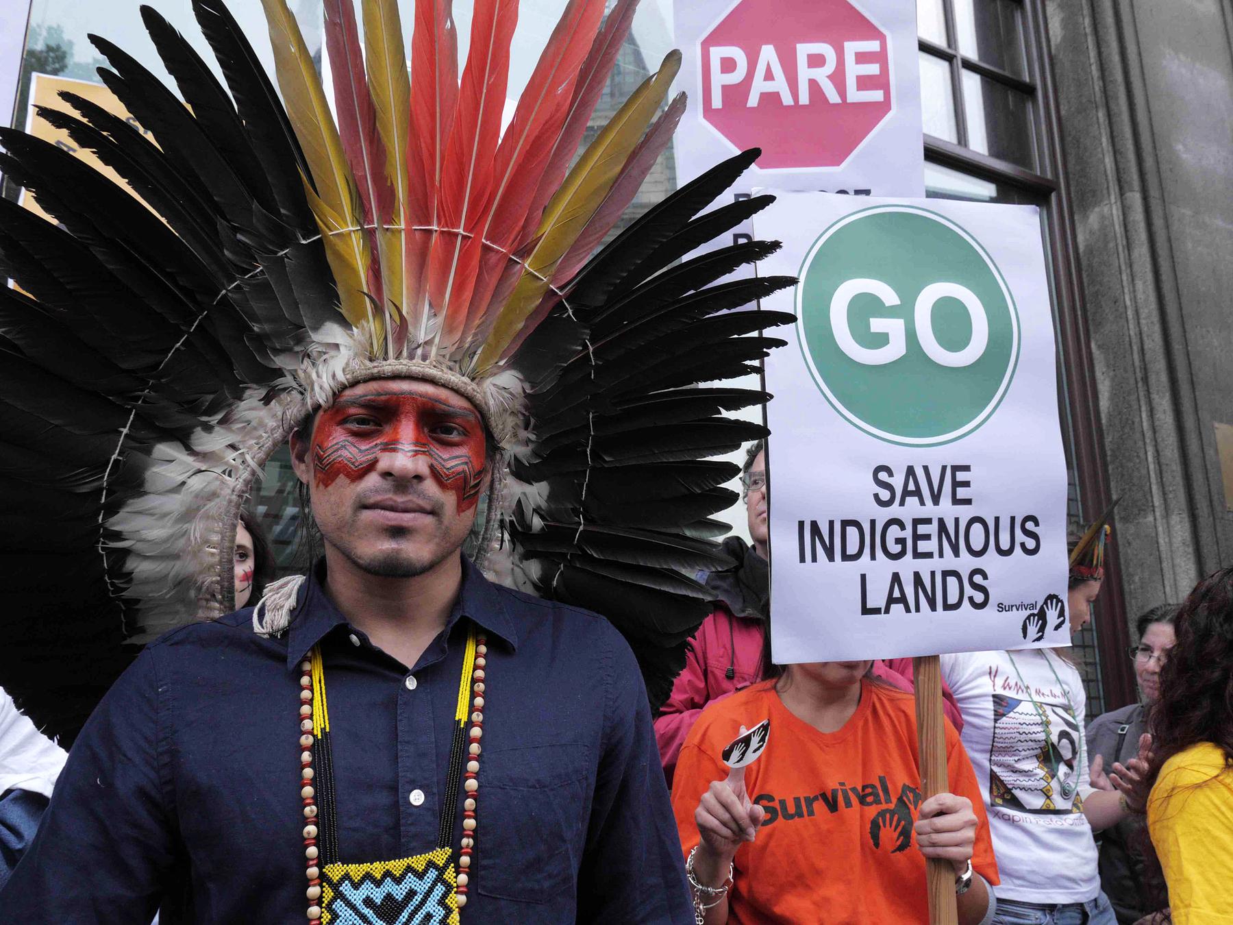 Worldwide protests demand stop to Brazil's assault on Indigenous rights