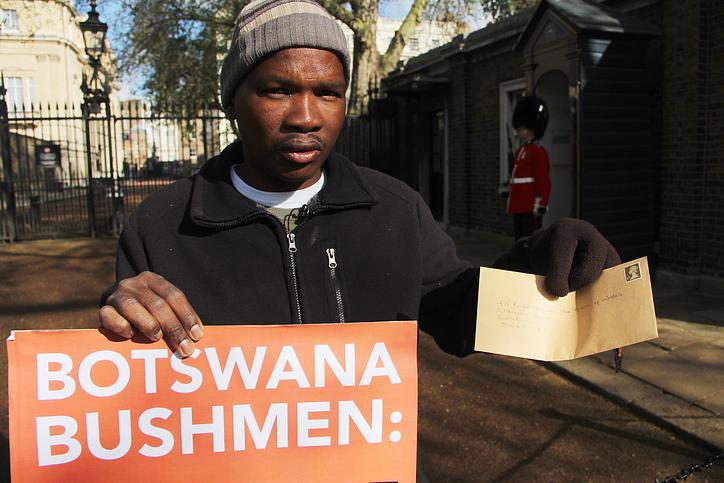 Bushman travels 5,000 miles to tell Prince Charles ‘We’re not poachers’