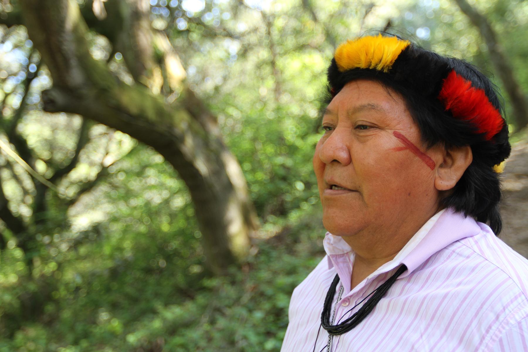 'We must fight together to save the Earth', Yanomami shaman tells USA